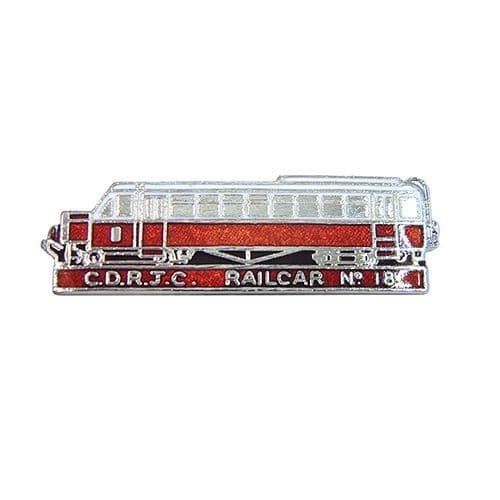 Co Donegal Railbus No 18 Locomotive Badge