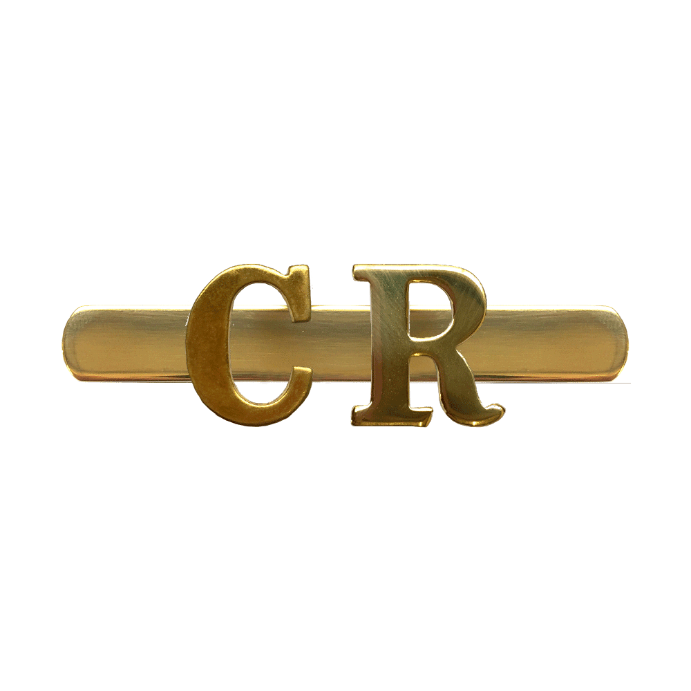 CR - Cambrian Railways Brass Cap Badge