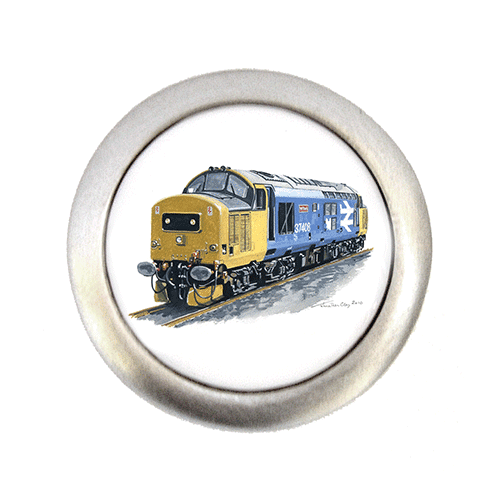 English Electric Class 37 No 37 408 Loch Rannoch Large Logo Blue livery ...