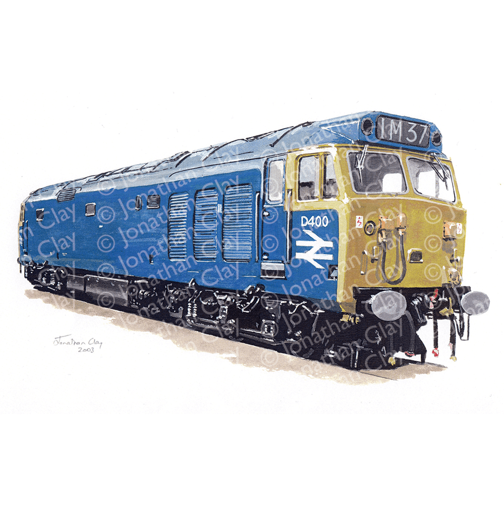 English Electric Class 50 No D400 - Original BR Blue Livery 1968 Mug