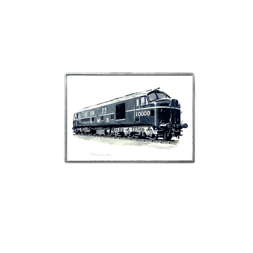 Ex LMS Prototype Co-Co Diesel Locomotive No 10000 - LMS Black Livery ...