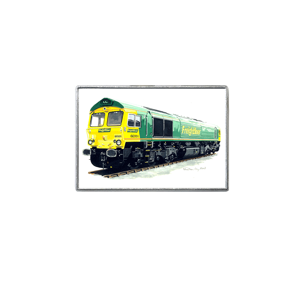 General Motors Class 66 Diesel-Electric No 66 591 Freightliner Green ...