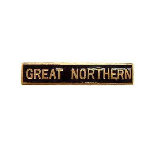 Great Northern Locomotive Nameplate Badge