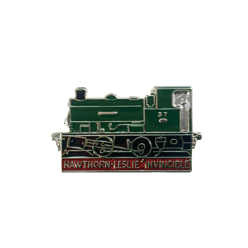 Invincible Locomotive Badge