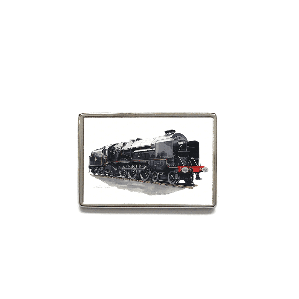 LMS Turbomotive 4-6-2 No 46202 BR Black livery Badge