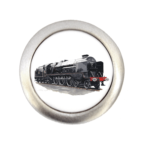 LMS Turbomotive 4-6-2 No 46202 BR Black livery Bottle Stopper