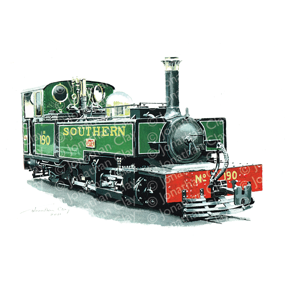 Lynton & Barnstaple Replica locomotive Lyd Business Card Holder