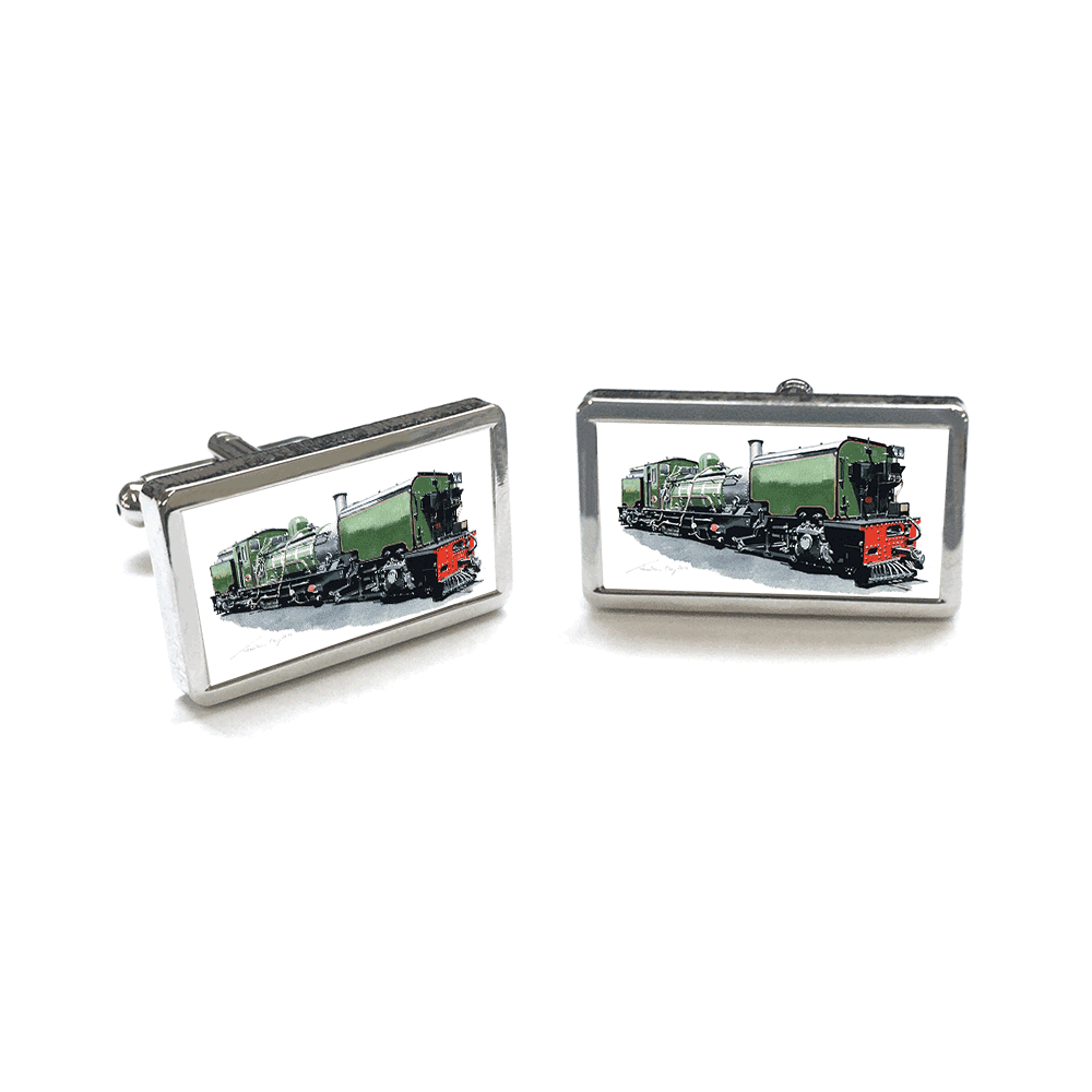 NG/G16 Garratt Locomotive No 143 Green Livery 2011 Cuff Links