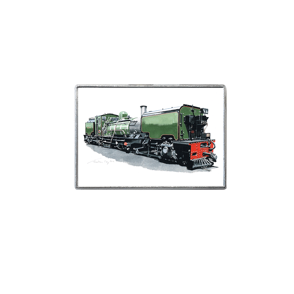 NG/G16 Garratt Locomotive No 143 Green Livery 2011 Fridge Magnet
