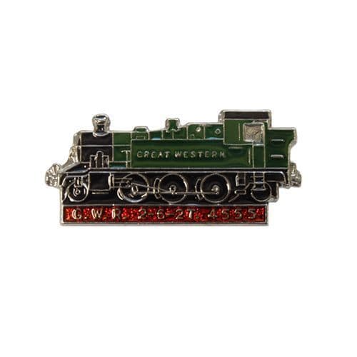 No 4555 2-6-2T Locomotive Badge