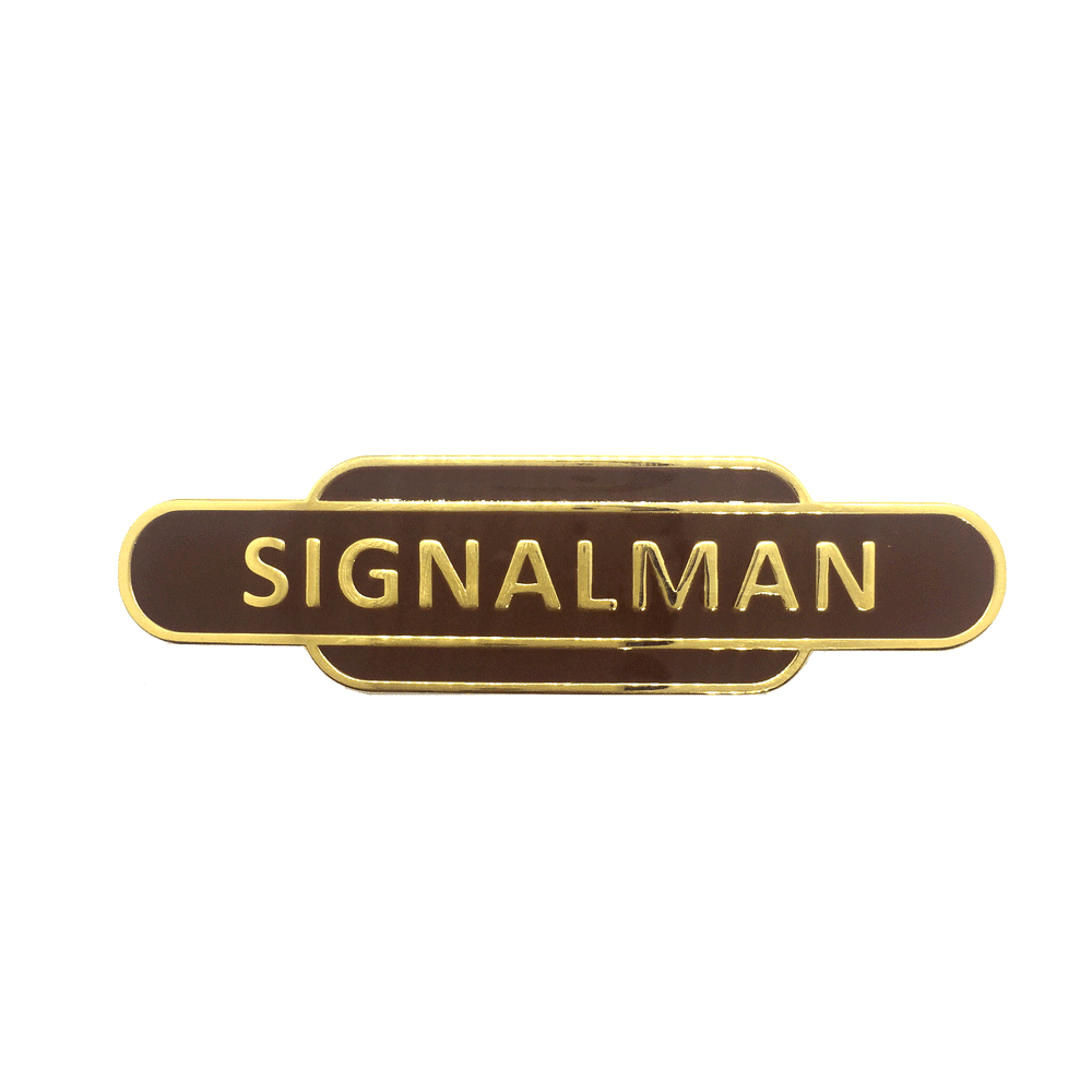 Signalman British Railways Totem Cap Badge - All Regions