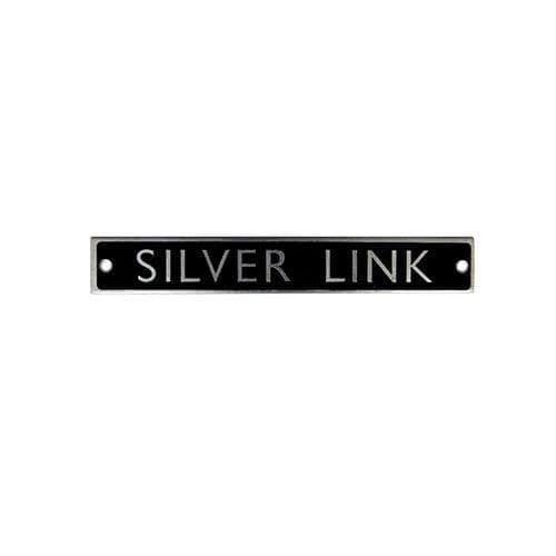 Silverlink Locomotive Etched Nameplate