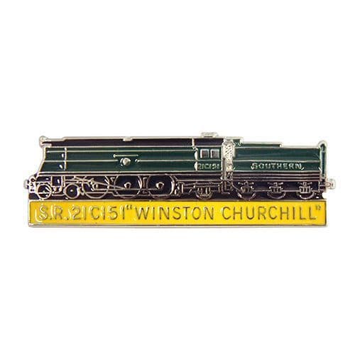Winston Churchill Locomotive Badge