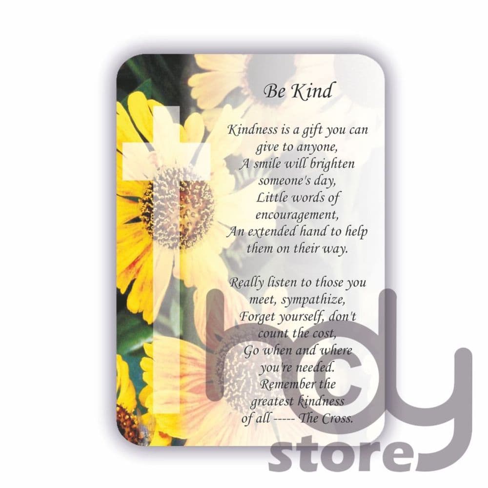 Be Kind - Prayer Card