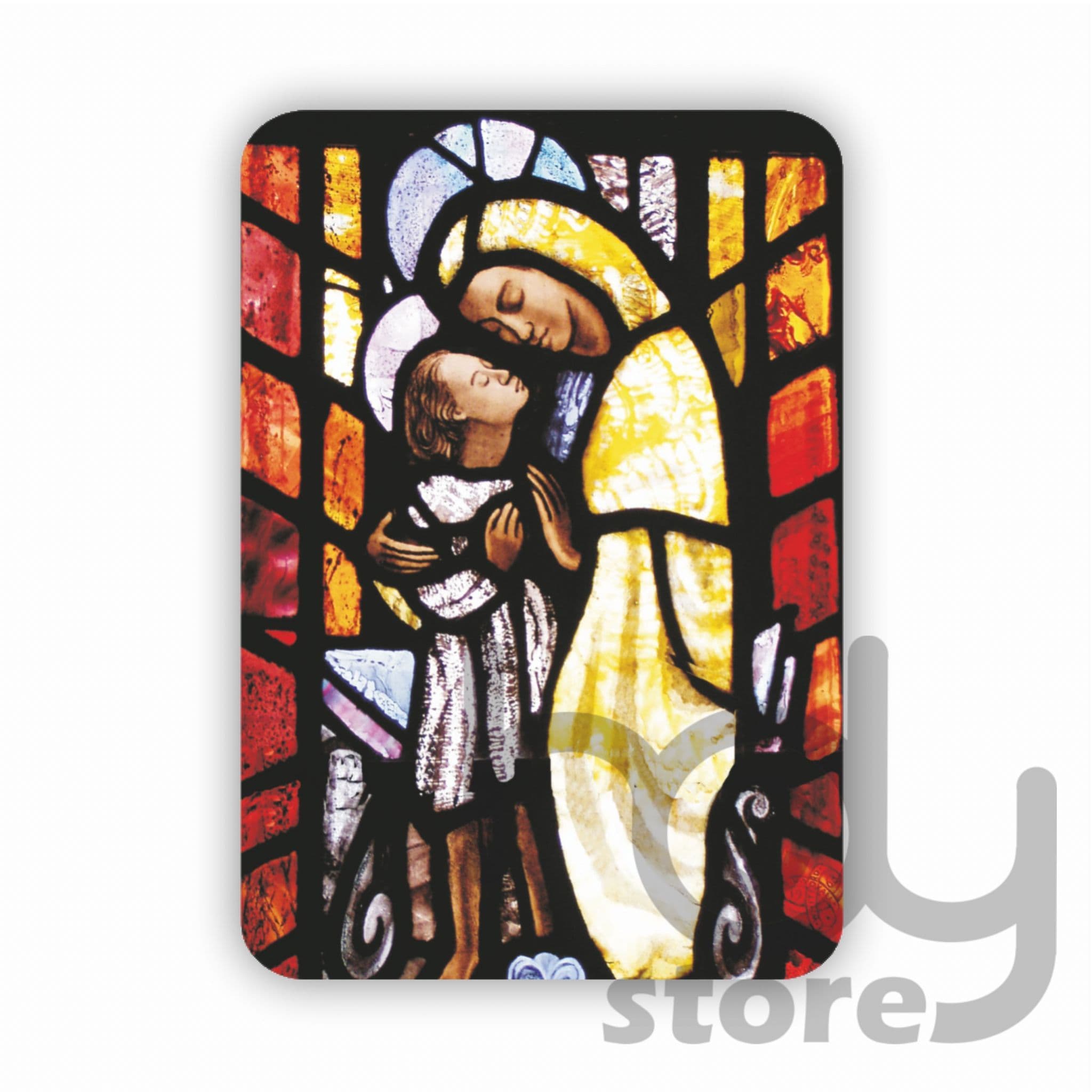 Be with us Blessed Mother Prayer Card