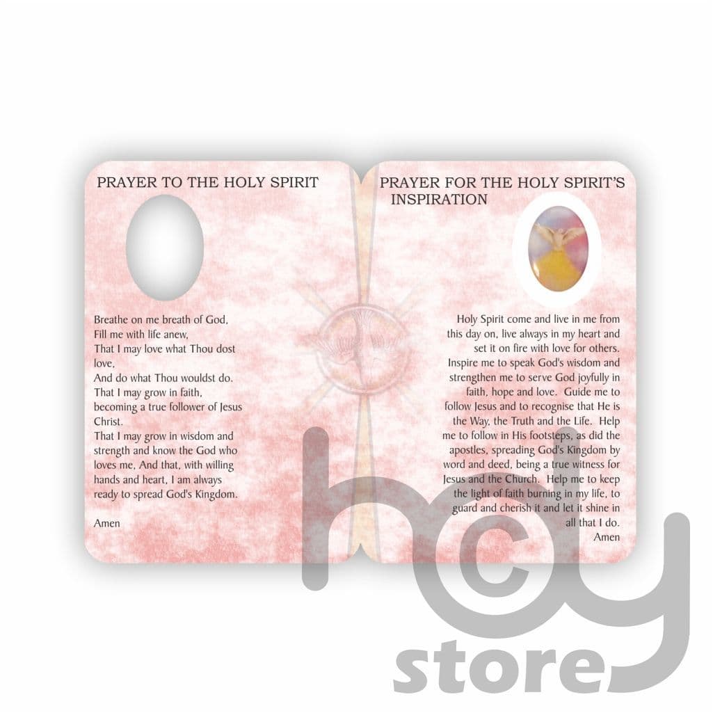 Confirmation Prayer Card Booklet
