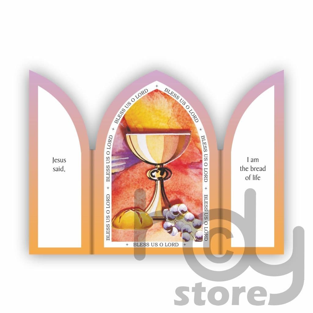First Communion Prayer Triptych