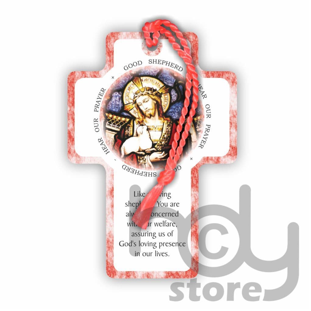 Good Shepherd Cross Shaped Bookmark