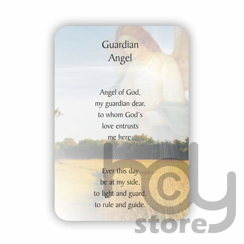 Guardian Angel - Prayer Card