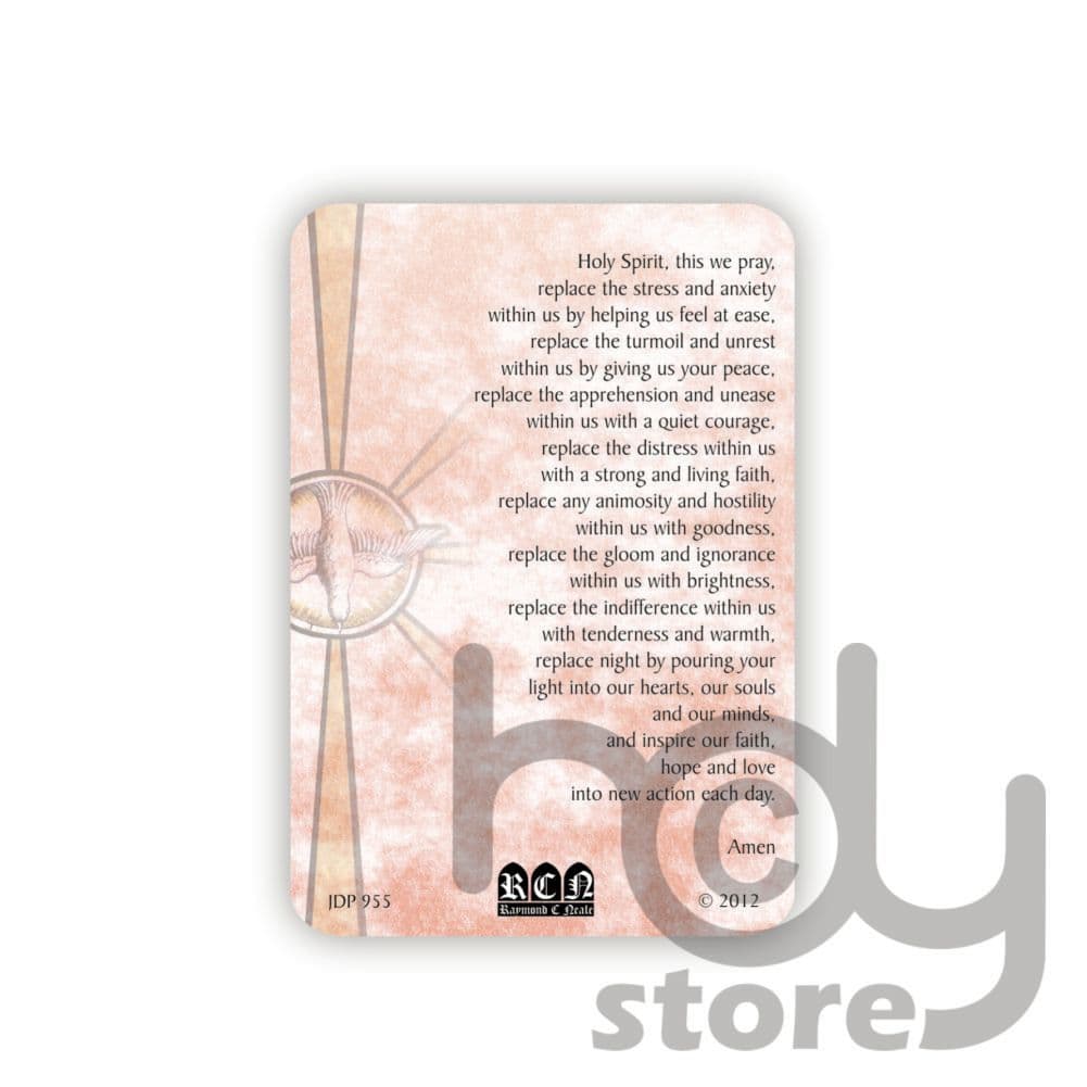 Holy Spirit Prayer Card Booklet