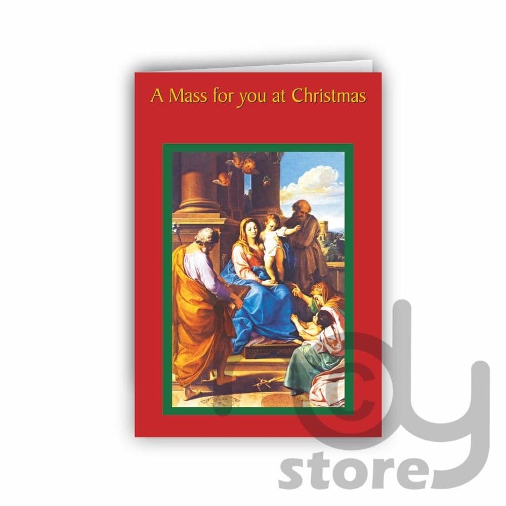 Nativity Scene Old Master - Christmas Mass Card
