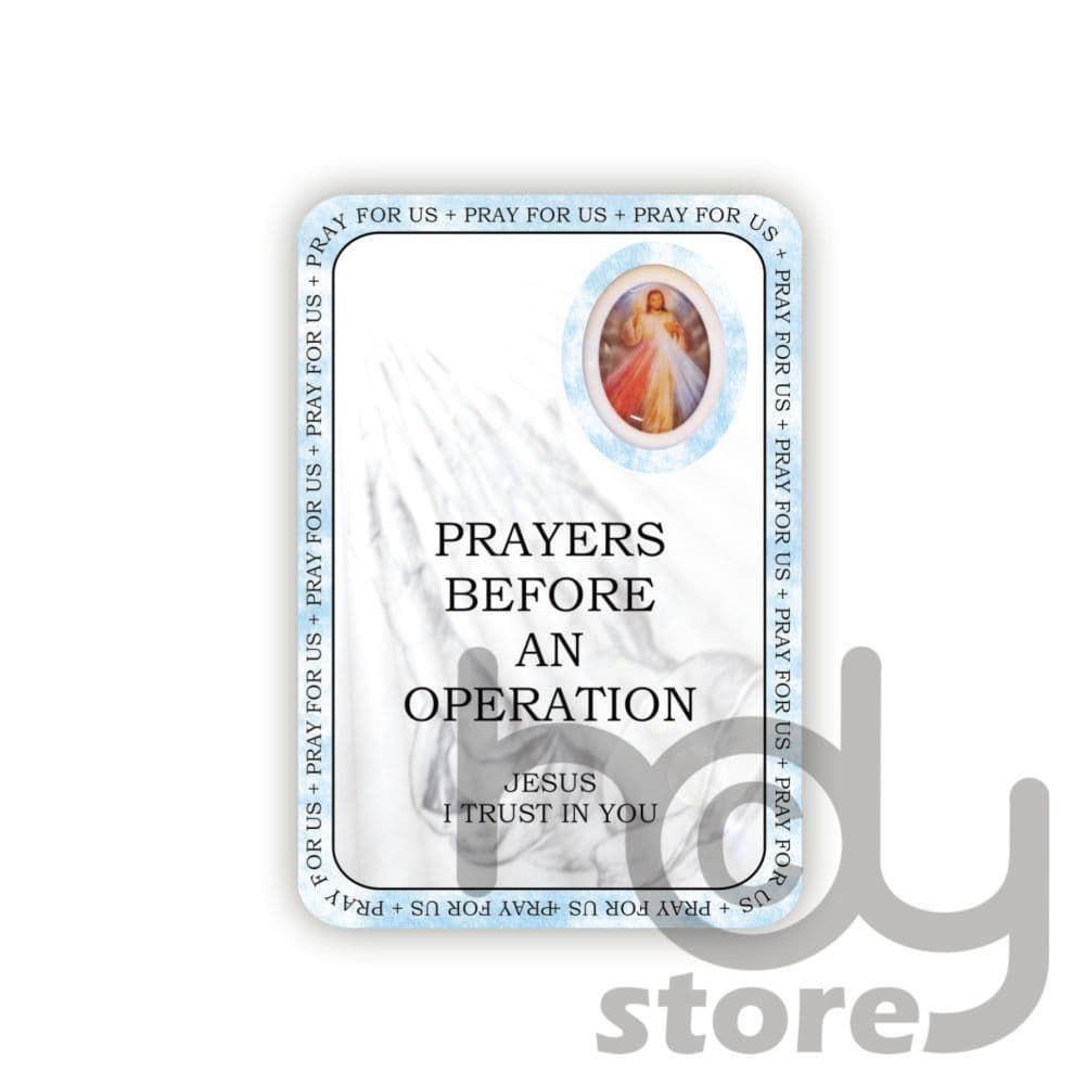 Operations Prayer Card Booklet