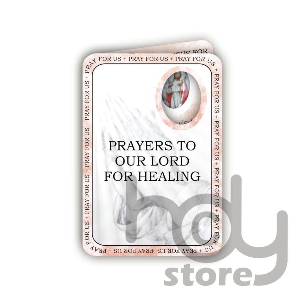 Prayer to Our Lord for Healing Prayer Card Booklet
