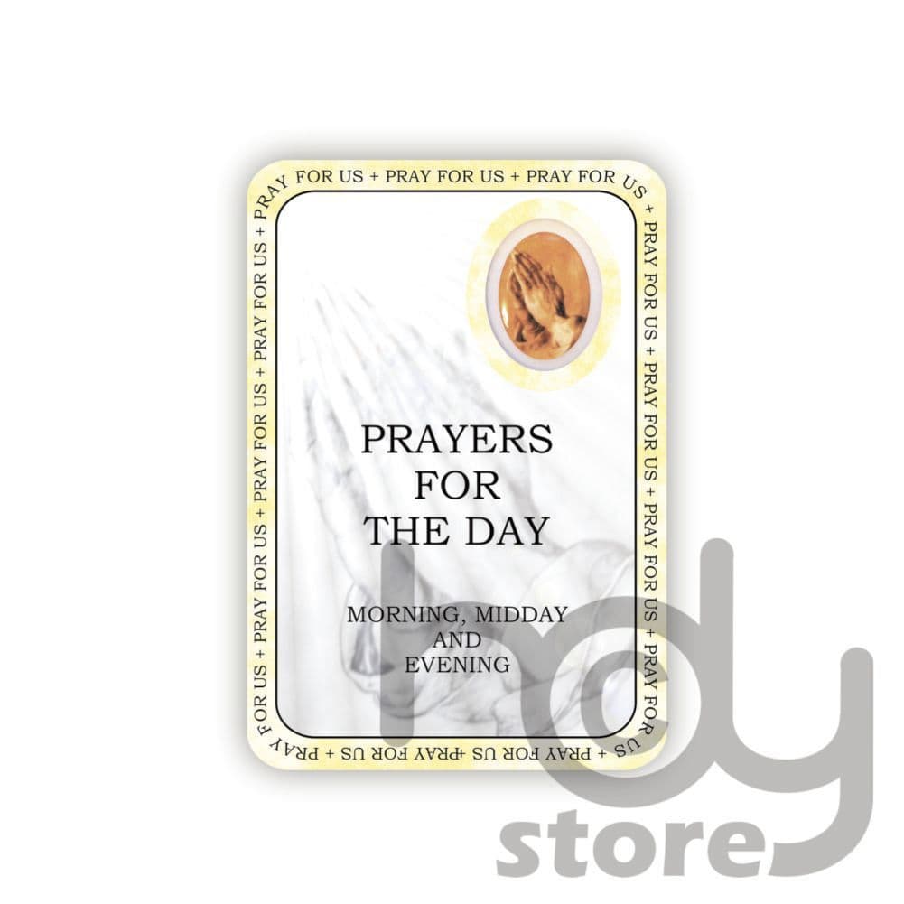 Prayers for the Day Prayer Card Booklet