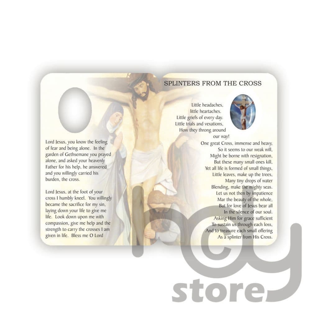 Prayers of The Cross Prayer Card Booklet