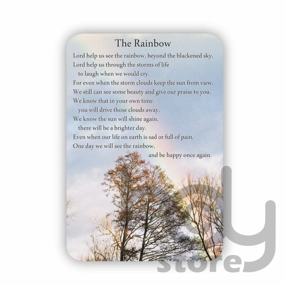 Rainbow - Prayer Card