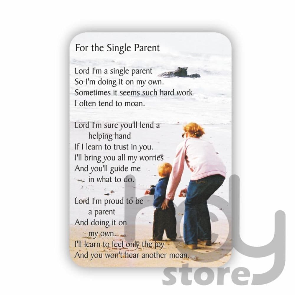 Single Parent - Prayer Card