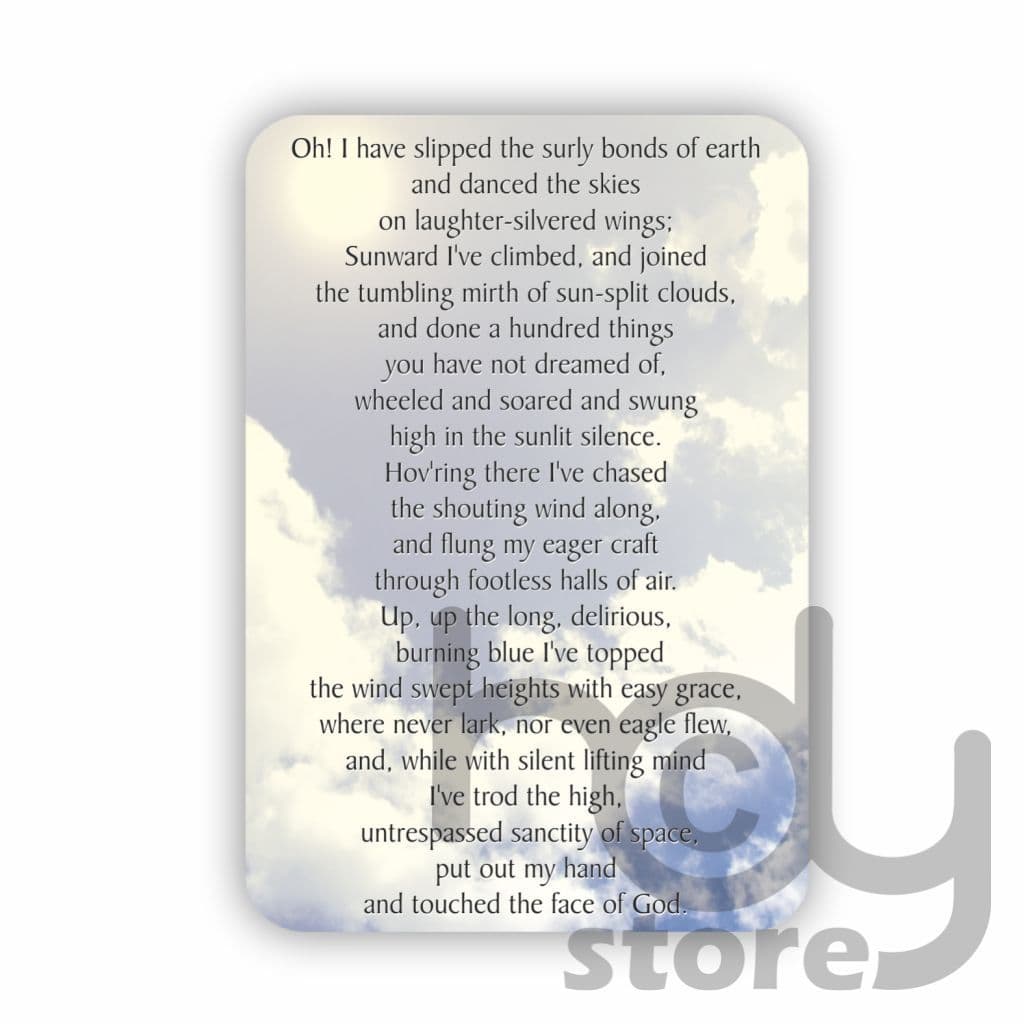 Sky Prayer - Prayer Card