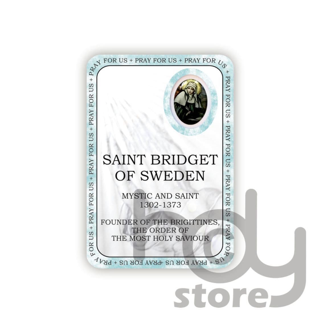 St Bridget of Sweden Prayer Card Booklet