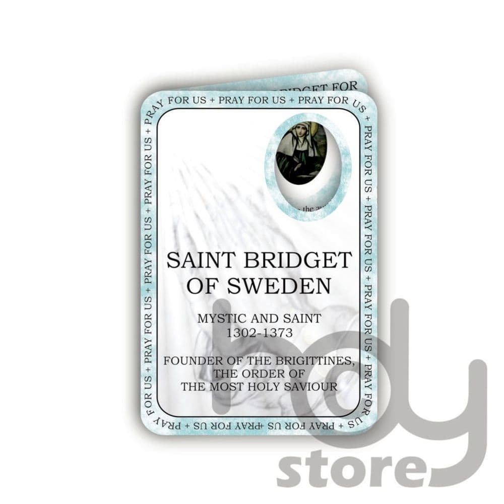 St Bridget of Sweden Prayer Card Booklet