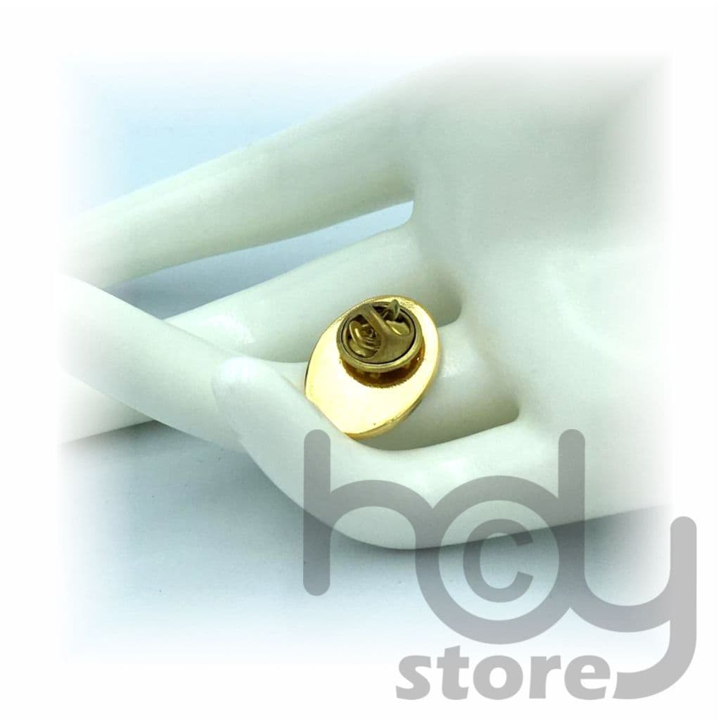 St Christopher Lapel Pin with domed picture