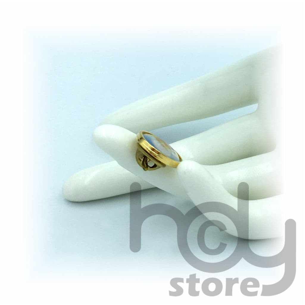 St Christopher Lapel Pin with domed picture