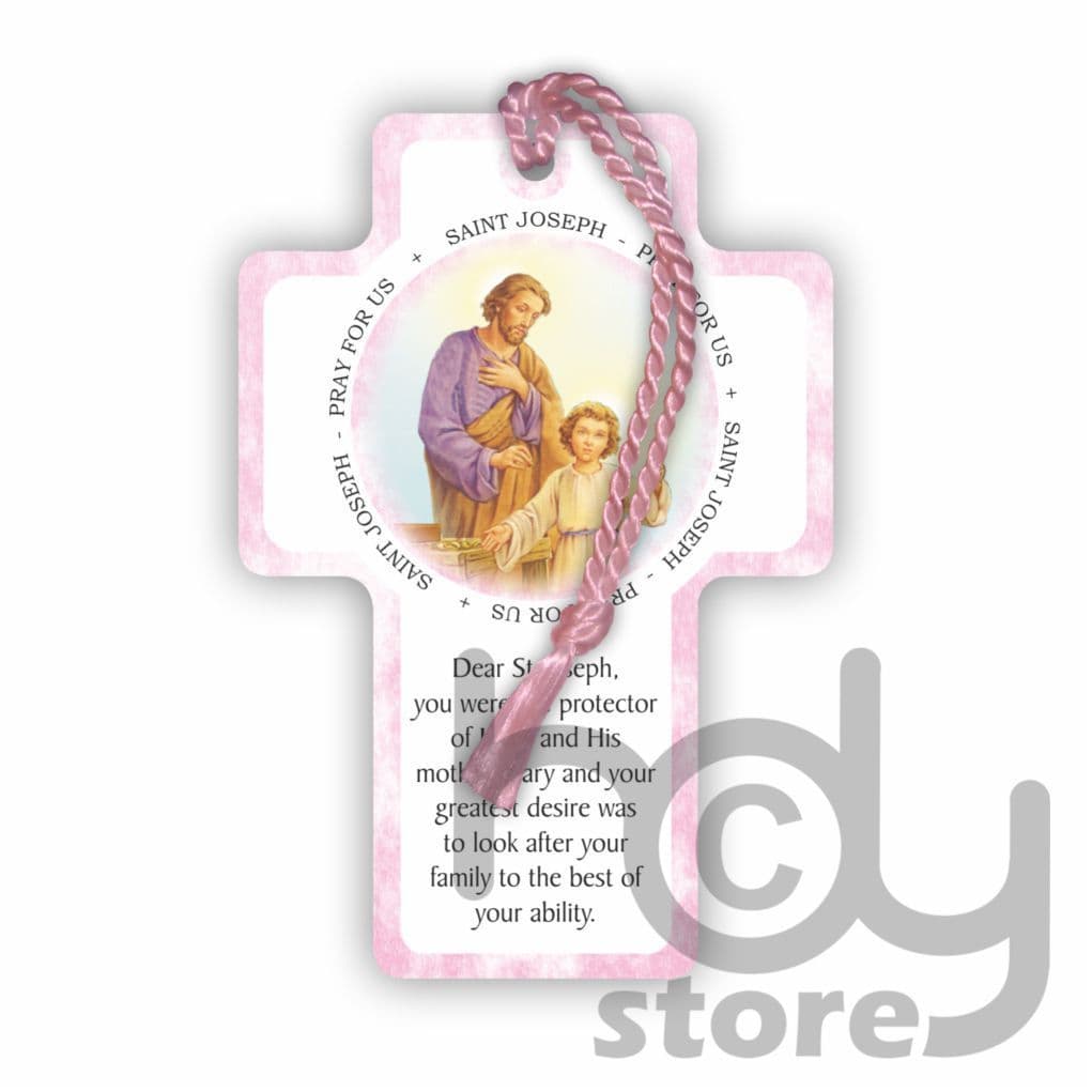 St Joseph Cross Shaped Bookmark