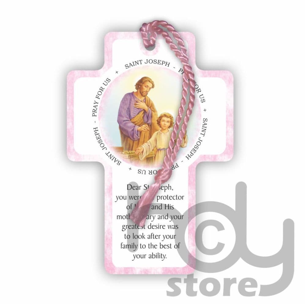 St Joseph Cross Shaped Bookmark