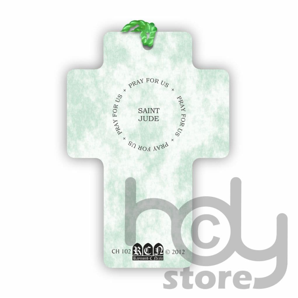 St Jude Cross Shaped Bookmark