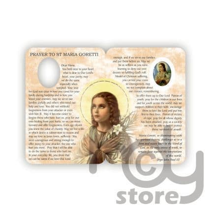 St Maria Goretti s Prayer Card Booklet