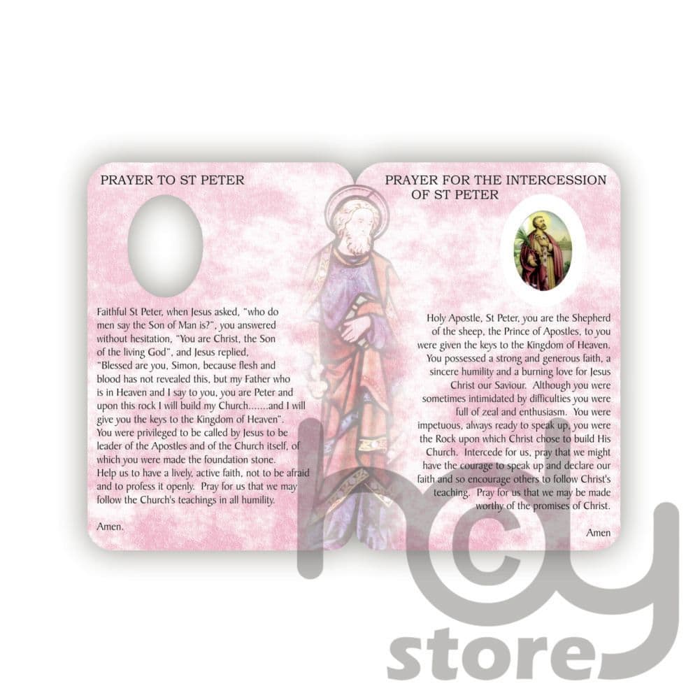St Peter s Prayer Card Booklet