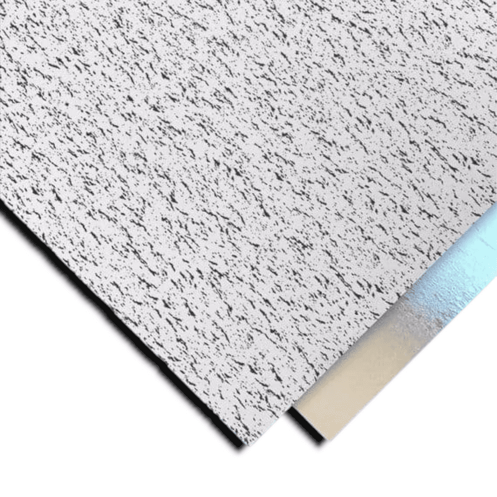 Fissured Print Suspended Ceiling Tiles Waterproof Wipeable & Easyclean ...