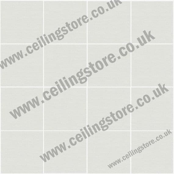 Suspended Sandtone Surf Flat Square Edge Ceiling Tiles 595mm x 595mm x ...