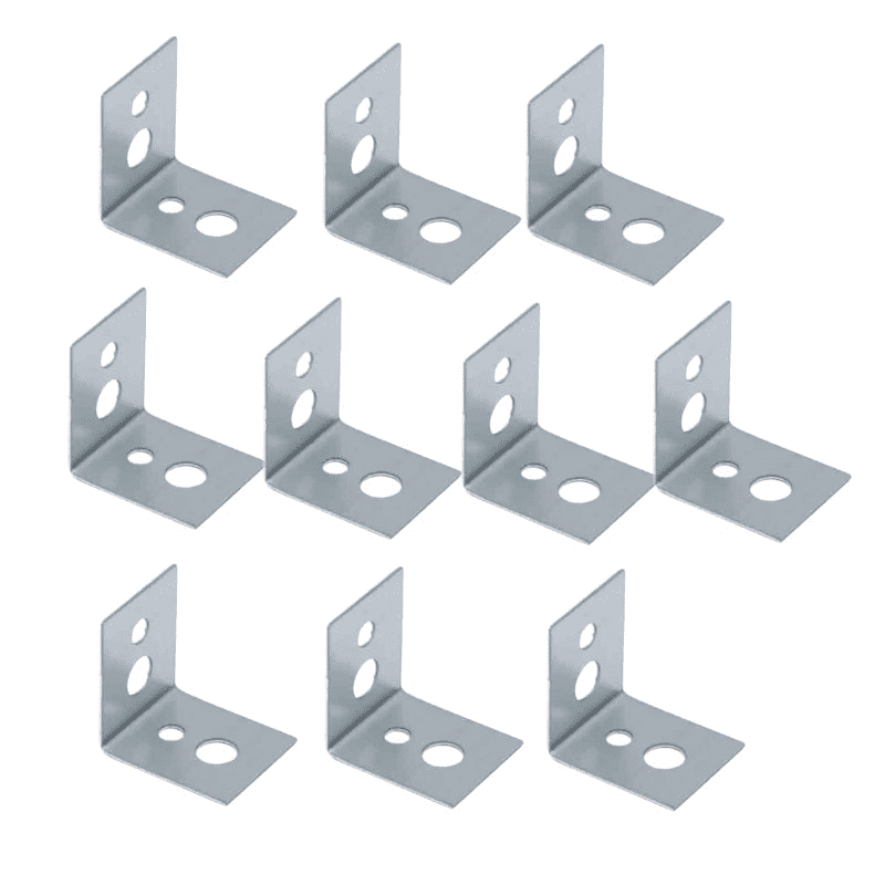 Two Hole Angle Bracket For Ceiling Grid Pack of 10Pcs