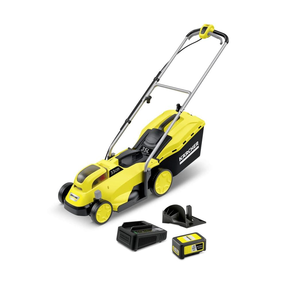 Karcher Battery Lawn Mower 18-33 Set - Buy Direct from Karcher Center