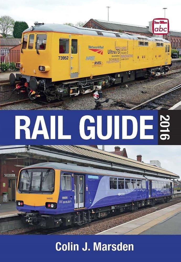 ABC RAIL GUIDE 2016 ISBN 9780711038301