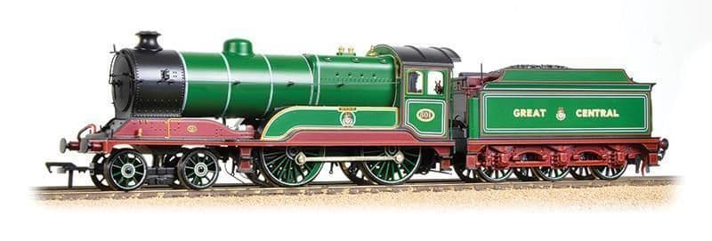 BACHMANN 31-147 1 76 OO SCALE Class D11/1 4-4-0 501 Mons GCR Green