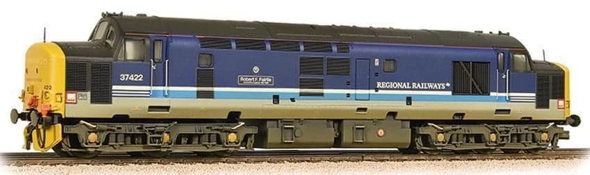 BACHMANN 32-376A OO SCALE BR Regional 37422 Class 37/4 Co-Co Regional ...
