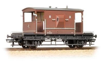 BACHMANN 37-537D 1 76 OO SCALE 20 Ton Brake Van BR Bauxite Late Weathered