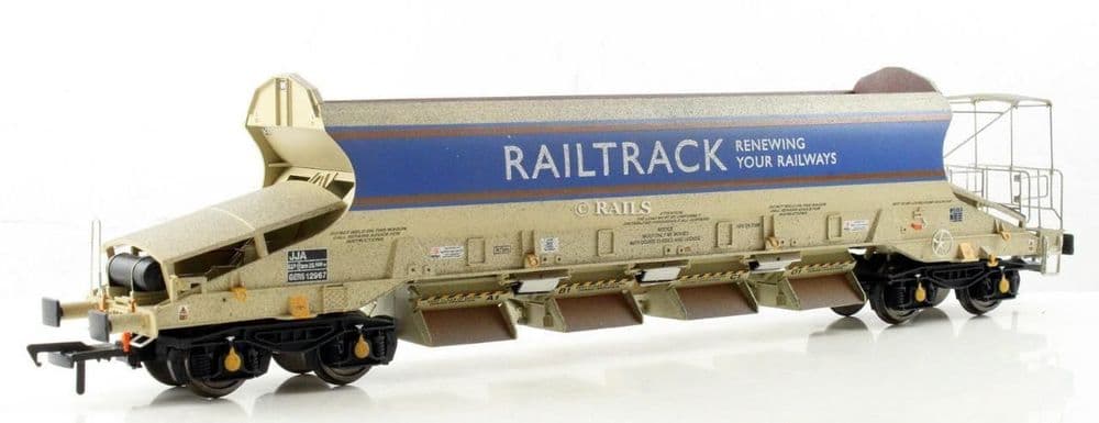 BACHMANN 38-212 1 76 OO SCALE JJA Auto Ballaster Wagon In Railtrack Livery